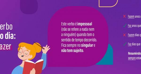Verbo do dia: Fazer